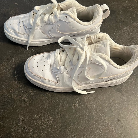 Nike | Shoes | Nike White Sneakers Classic Lowtop Design | Poshmark